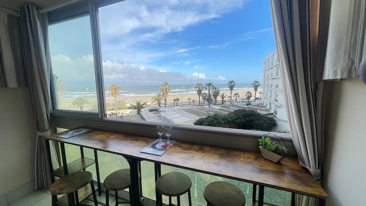 Studio En Front De Mer Pour 4 Avec Parking Privé - Canet-en-Roussillon