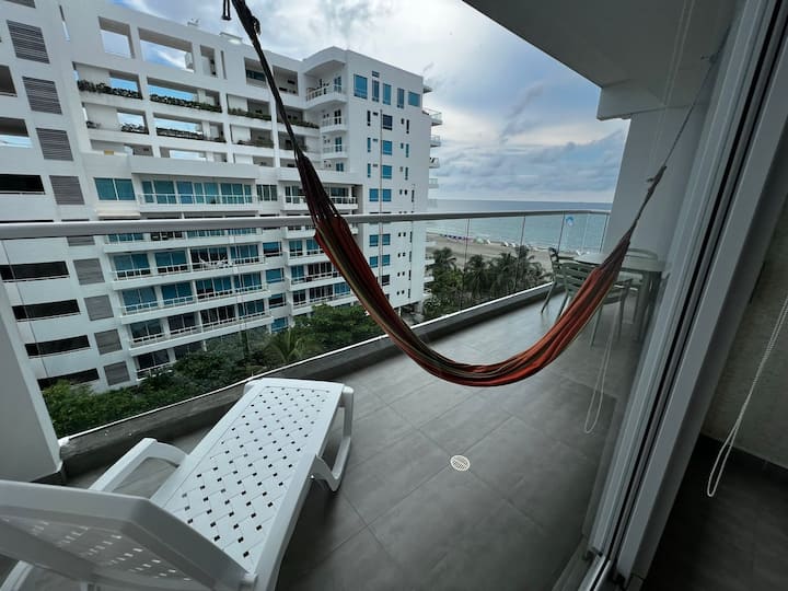 Balcón De Paraiso Con Vista Al Mar! - Cartagena