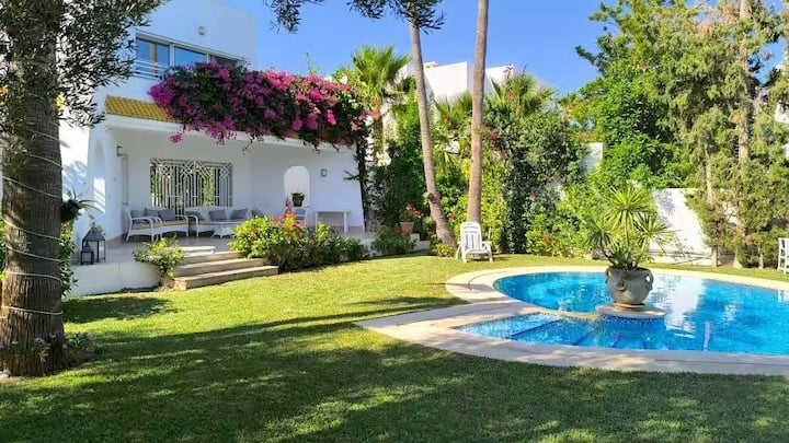 Villa Fleurie 4 Chambres - Nabeul‎