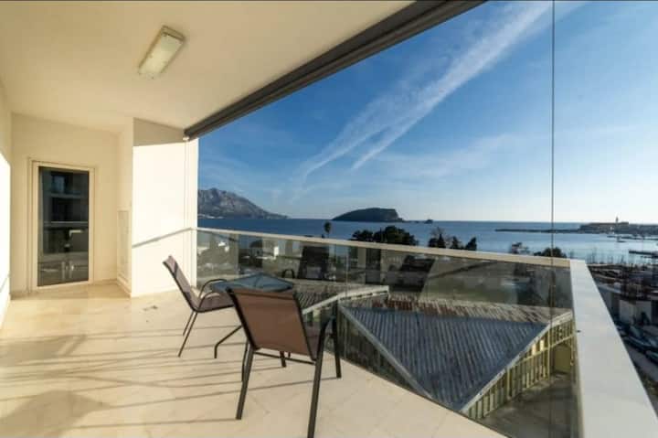 Sea View 2bedroom Flat In Kondo Hotel Near Sea - Budva