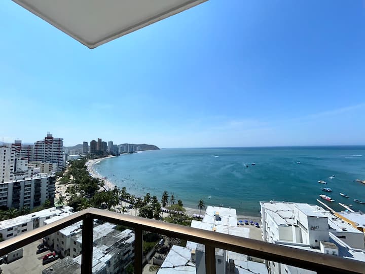 Apartamento Con Excelente Vista Al Mar 1601lu - Santa Marta