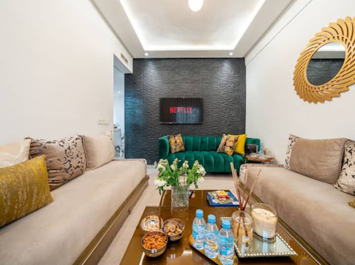 Appartement 2chambres Wifi Terrasse Casablanca - Casablanca