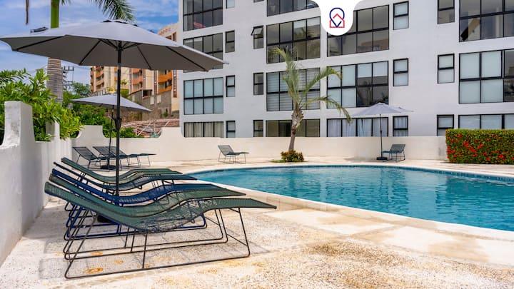 Depa Familiar Con Alberca | Las Playas, Acapulco - Pie de la Cuesta