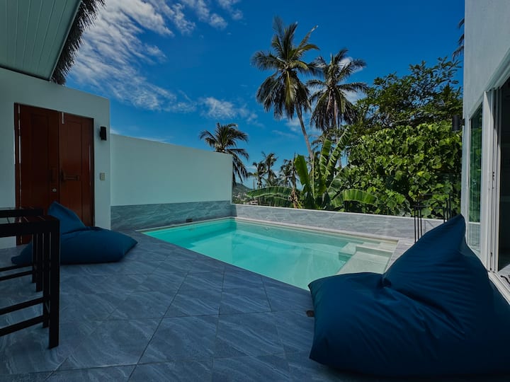 Villa 3 Chambres Vue Mer Piscine Privée - Koh Samui