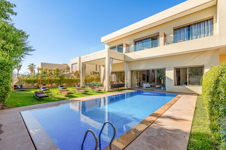 The Saphir | 7 Suites, Piscine, Golf Amelkis, Calm - Marrakesh