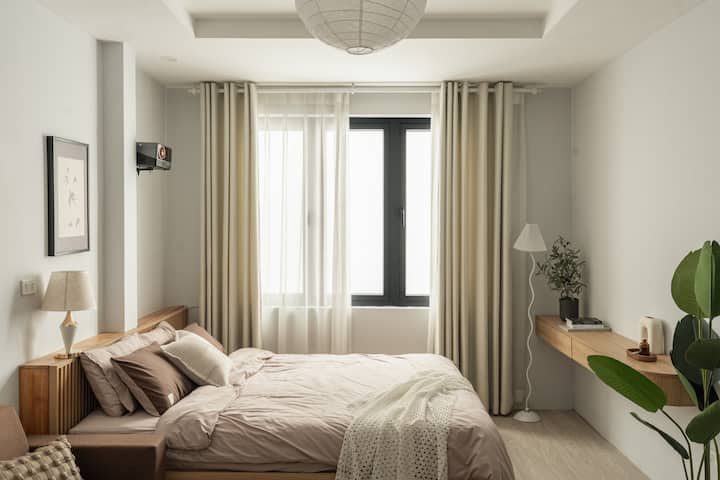 Warm Minimal Studio Retreat - Calm & Cozy - China