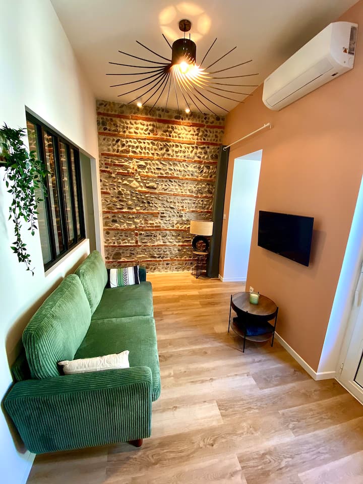 Elégant T2 Climatisé Avec Balcon - Saint-aubin - Toulouse