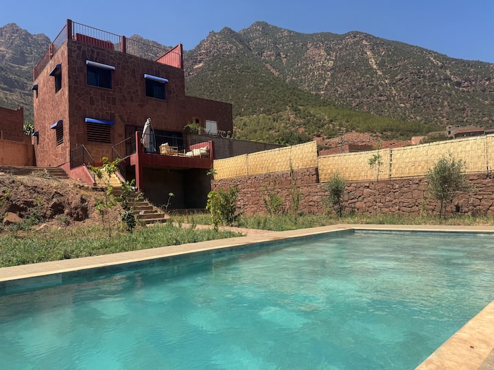 Villa De Charme Dans La Vallée - Ourika