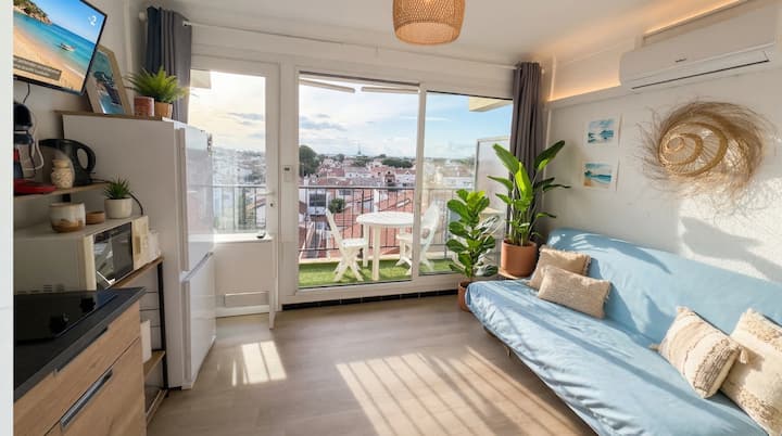 Studio Vue Montagne Et Sunset 50m De La Plage -134 - Canet-en-Roussillon