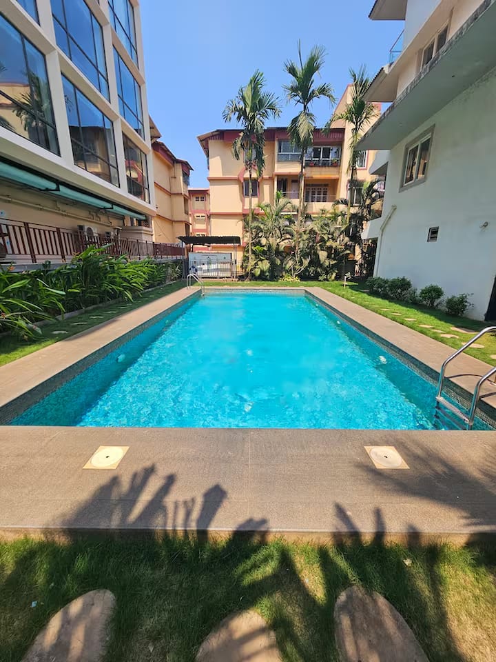 Sea Comfort 1bhk | 500m Walk To The Beach - Colva