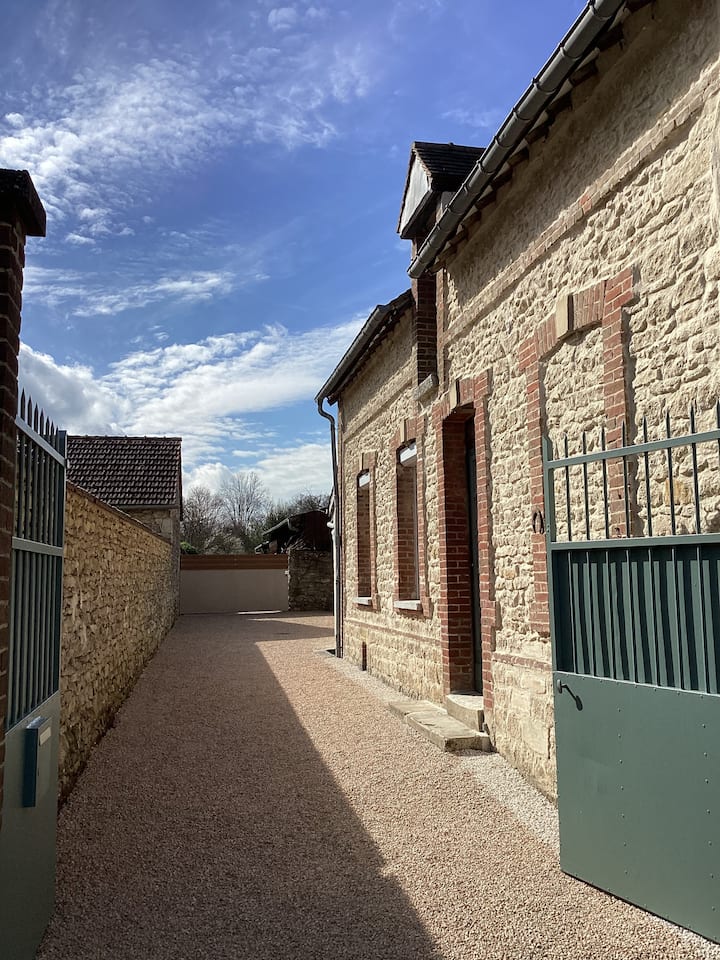 Maison Du Moulin - 2 Ch - 6 Pers Wifi Parking - Giverny