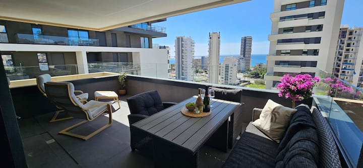 Panoramic Sea View Luxury Apartment Near The Beach - Calp