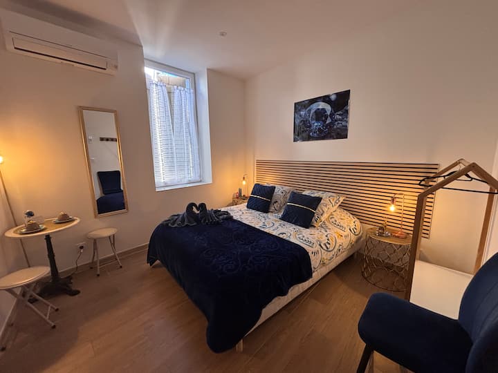 Chambre Double «&nbsp;La Saphir&nbsp;» - Narbonne