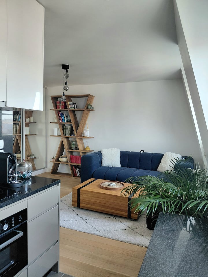 Studio Elégant & Cosy Avec Parking - La Défense - Puteaux