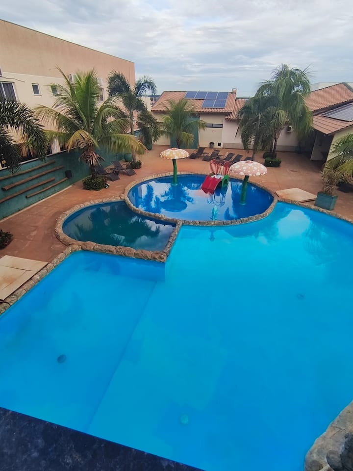 Flat Confortável Perto Do Thermas E Hot Beach! - Olimpia