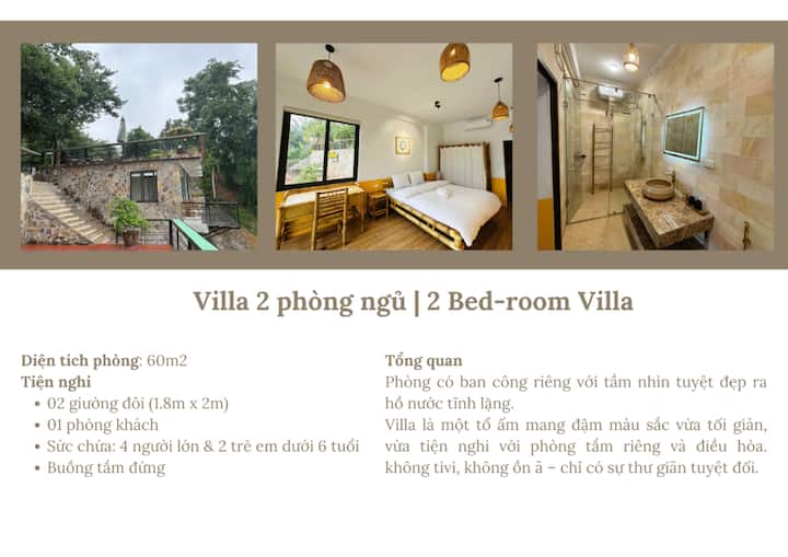Villa 2 Phòng Ngủ | 2 Bed Room Villa - Yên Bái
