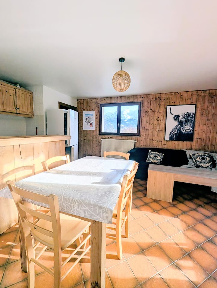 Appartement 60m2, Vue Exceptionnel Mont Blanc - Sallanches