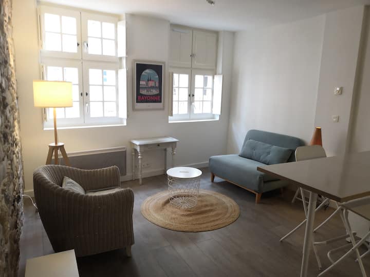 Agréable Appartement T2 Au Centre-ville - Bayonne