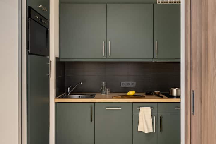 Spacious Studio (Twin Beds) In Munich City Centre - Moosach