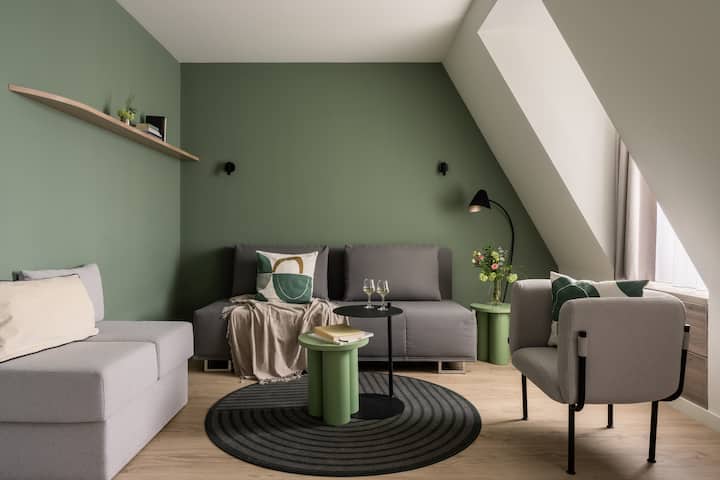 Spacious 1 Bedroom Apartment - Twin Beds - Munique