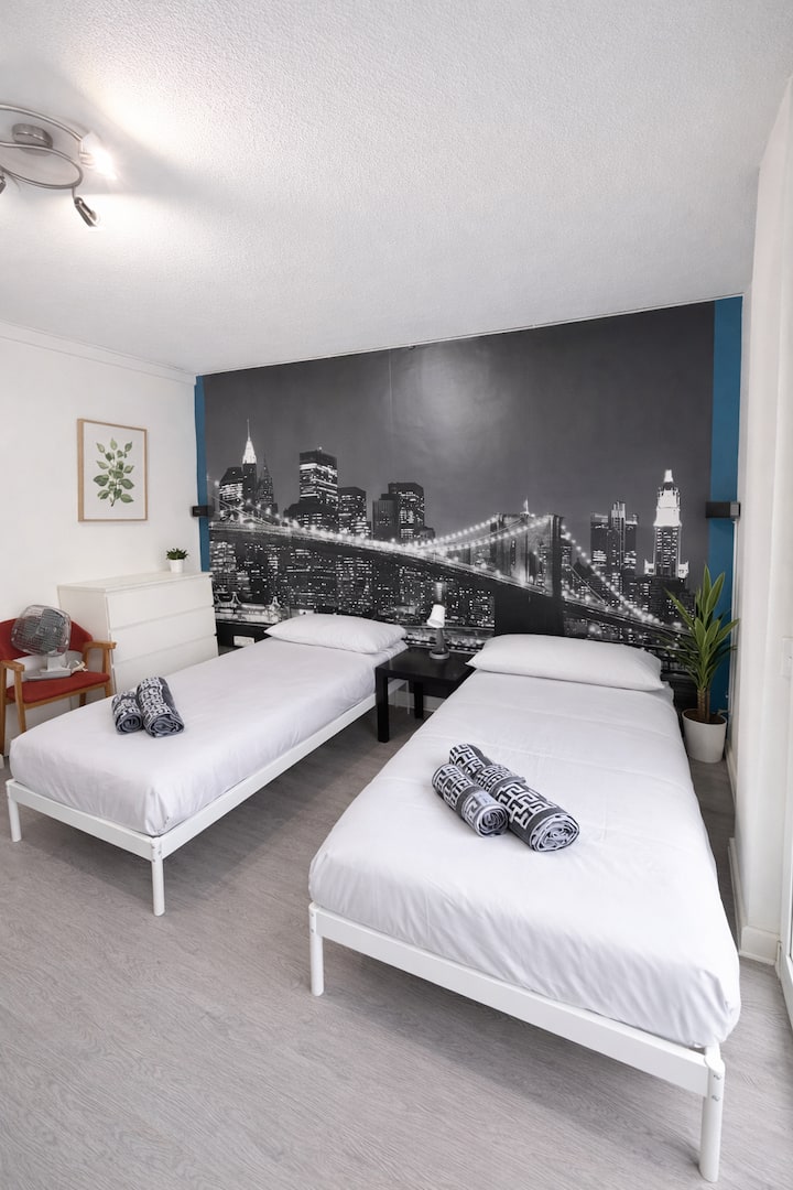 Alojamiento Corporativo Leganes 3 Hab / 7 Pax - Getafe