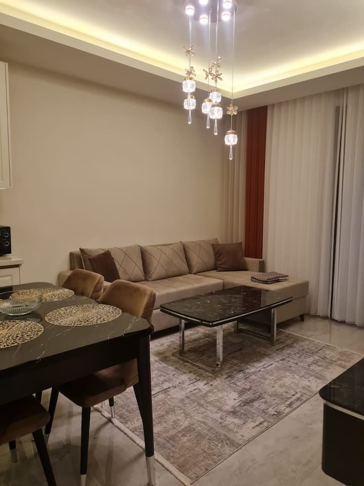 1+1 в центре Алании, рядом с детским парком, стиль - Alanya
