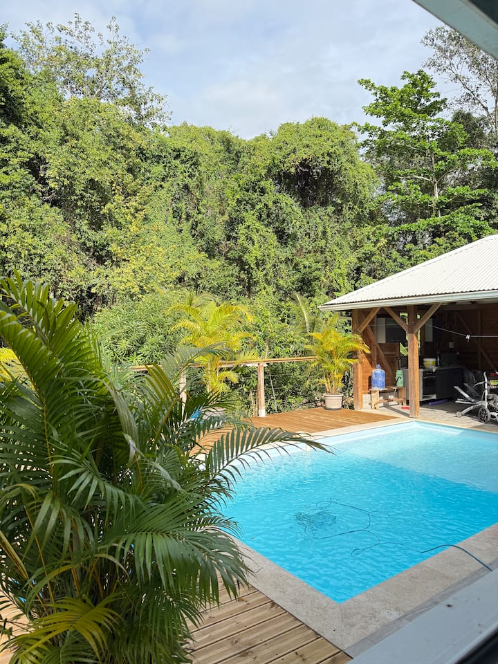 Villa Les 3s - Piscine Privée & Grands Espaces - Martinique