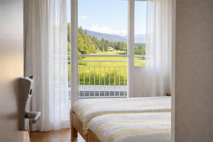 Hotel La Croisée Neuchâtel-chambre Calme - Neuchâtel