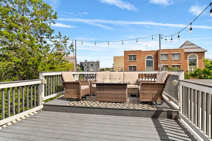 Fully Furnished Corporate Rental | Hot Tub+rooftop - Capitol Hill, DC