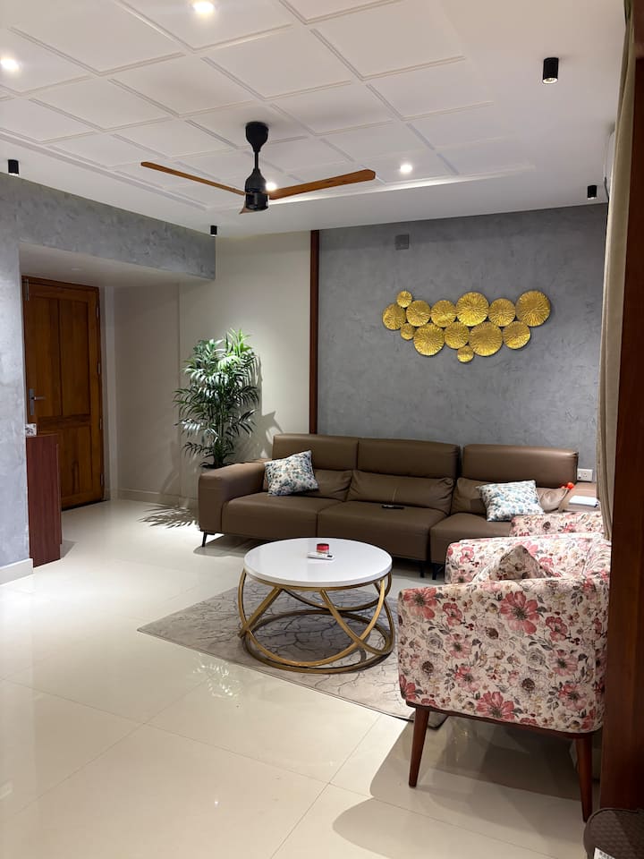 Modern 3bhk Furnished Apartment | 16th Floor - Kozhikode