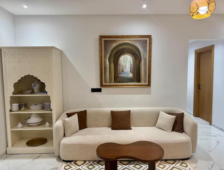 Appartement Haut Standing, Terrasse & Vue Mer - Sousse