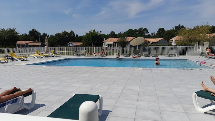 Loue Magnifique Chalet Dans Un Parc Privatisé - Hourtin Plage