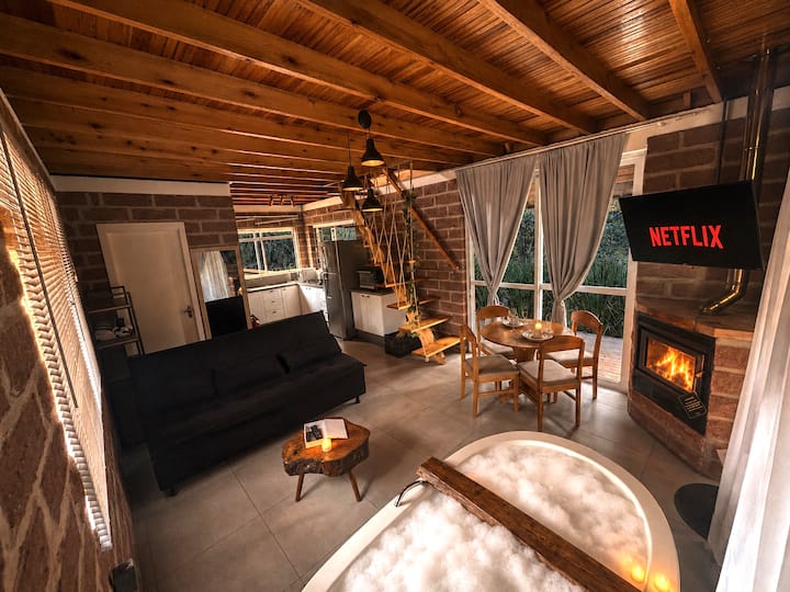 Cabana Com Hidro Em Meio A Vinhedos - Bento Gonçalves
