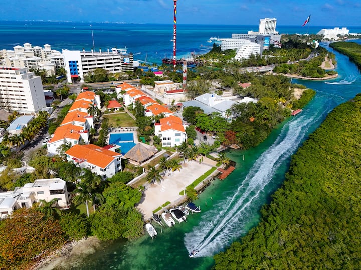 Hotel Zone- 3 Bedroomtv - Beach Access 3min Pool - Cancún
