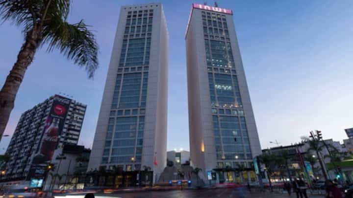 Appartement Gauthier Cosy Au Pied Des Twins Tower - Casablanca