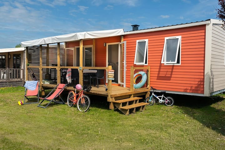 Mobil Home 6p Tv Clim Plancha | L'océan à 500 M - Saint-Denis-d'Oléron