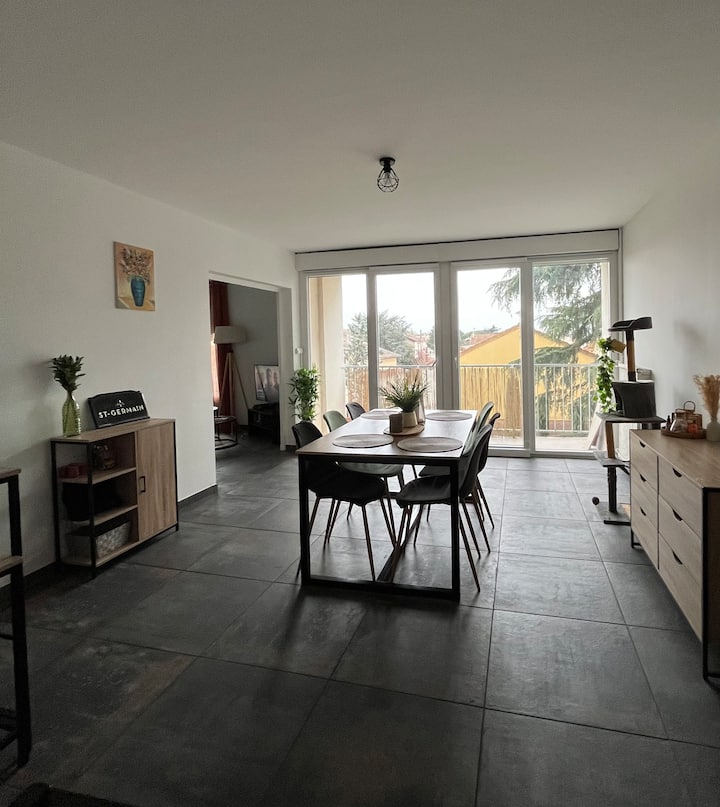 Appartement Lumineux Avec Balcon – Proche Valence - Beauvallon