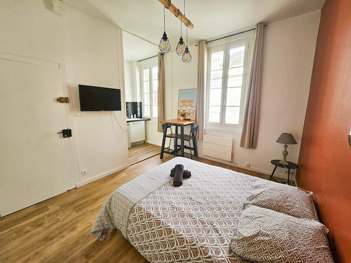Studio Cosy Centre Saintes - Les Arches - Wifi - Saintes