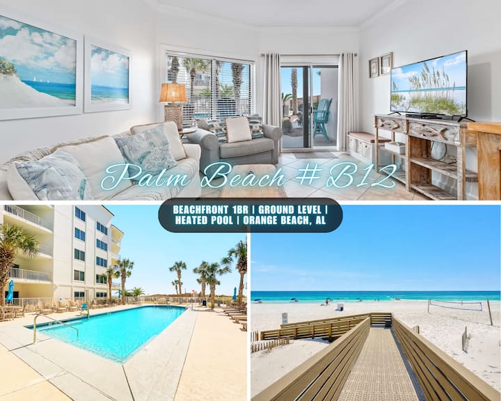 New! Cute Beachfront 1br*gulf View*heated Pool*gym - Adventure Island, Orange Beach