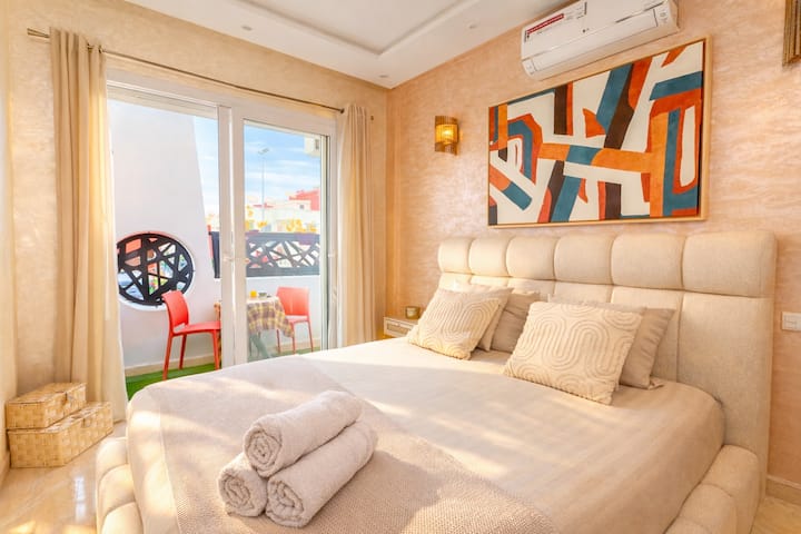 L'heure Du Thé | Logement 3ch + Terrasse Berbère - Agadir