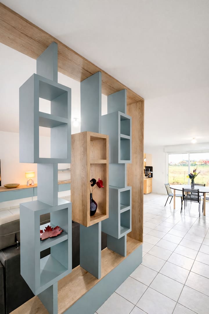 Grande Maison Lumineuse & Jardin Proche Zoo - Saint-Aignan-sur-Cher