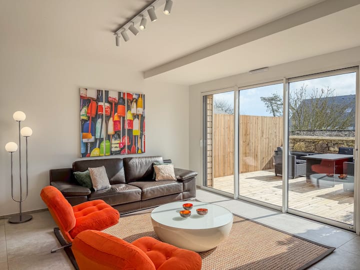 New Ô Gite De La Mer - Vue Mer - Poêle - Spacieux - Saint-Vaast-la-Hougue