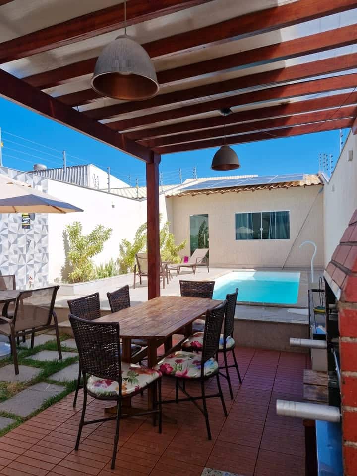 Casa 2min Praia: 4 Suítes, Piscina, Esp. Gourmet - Guarapari