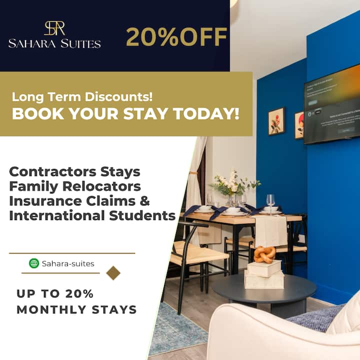 20%off - Contractor 5br Home - Sleeps 10 - Parking - Wolverhampton