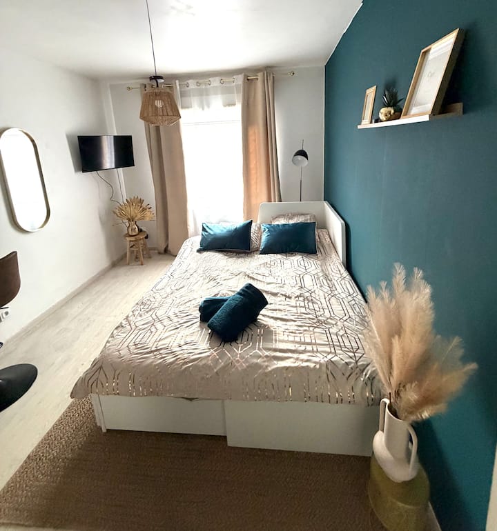 Studio Cosy - Centre Bourges - Wifi - Tv Connectée - ブールジュ
