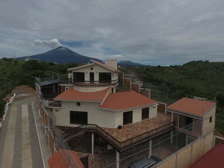 Casa Con Mirador A Los Volcanes | Metepec Puebla - Atlixco