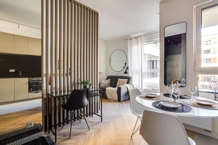 Nowoczesne Studio Z Balkonem "Modena" -Serce Jeżyc - Poznań