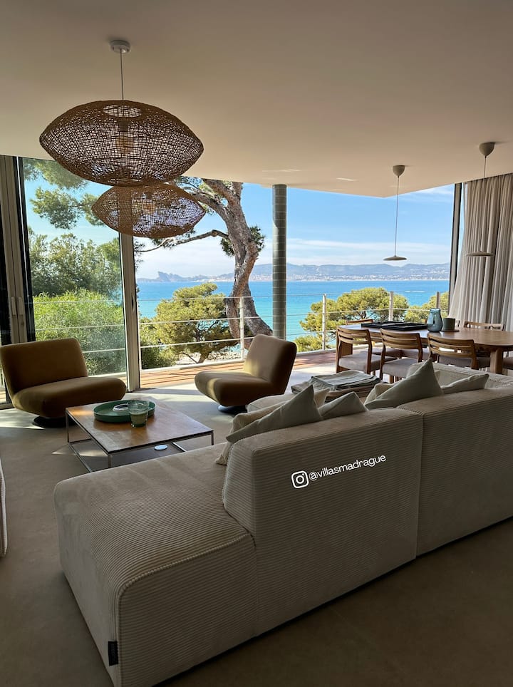 Maison Vue Mer Exceptionnelle à 5 Min De La Plage - Saint-Cyr-sur-Mer