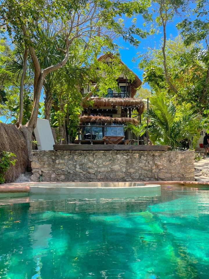 Villa Corsario 1 Jungle Lagoon • Pool • Kayaks - Bacalar