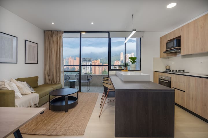 Stunning Skyline Views | 26th Floor In Poblado - Envigado